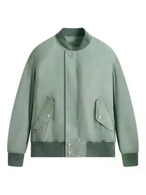 Mackintosh Saughtree Lightweight Bomber Jacket - Green
