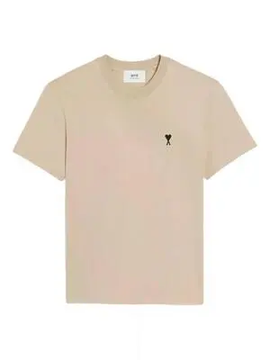 AMI Paris De Coeur T-shirt - Neutrals