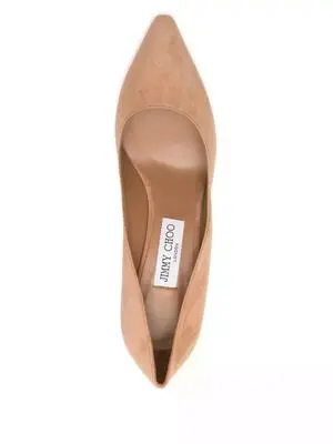 JIMMY CHOO 85mm Romy Pumps - Brown