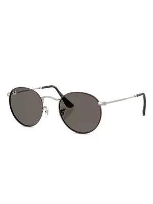 Ray-ban Round Frame Sunglasses - Silver