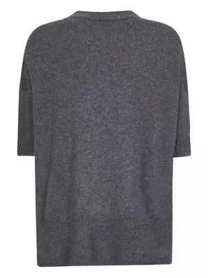 JIL SANDER Cashmere Short Sleeve T-shirt