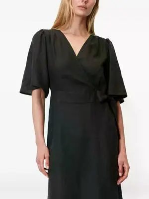 Marc O'polo Puff Sleeve Wrap Dress