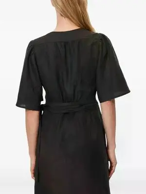 Marc O'polo Puff Sleeve Wrap Dress