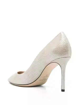 JIMMY CHOO 85mm Romy Pumps - Neutrals