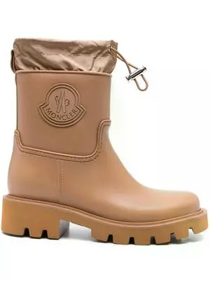 Moncler Kickstream Rain Boots - Brown