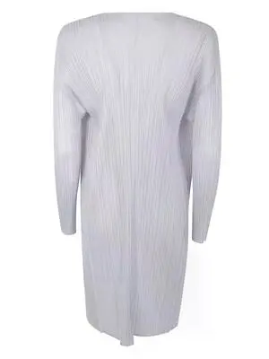 Issey Miyake Pleated Cardigan Coat
