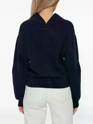 Victoria Beckham Cashmere-blend Jumper - Blue