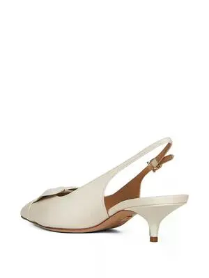FERRAGAMO 40mm Leather Pumps