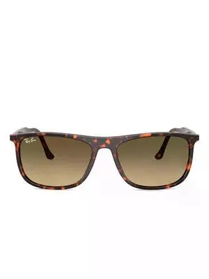 Ray-ban Rectangle Frame Sunglasses - Brown