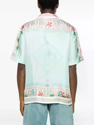 Casablanca Silk Shirt - Pink