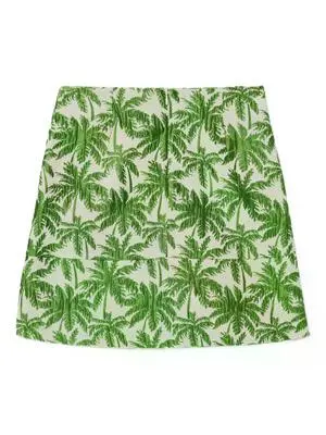 La DoubleJ Printed Mini Skirt