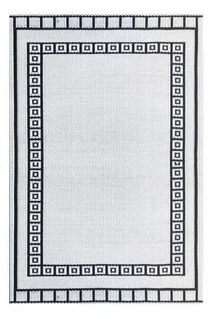MAD MATS Border Black & White - Black And White
