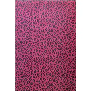 MAD MATS Leopard Magenta - Magenta And Black