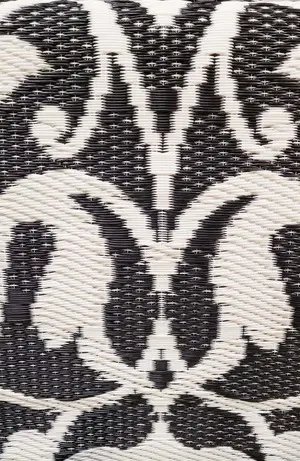 MAD MATS New Wrought Iron Black & White