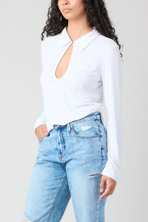 TT STUDIOS Cut Out Blouse