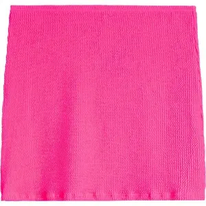 LIMEAPPLE Crinkle Mini Skirt - Fuchsia