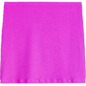 LIMEAPPLE Crinkle Mini Skirt Purple