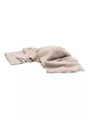 Brunello Cucinelli Embellished Scarf
