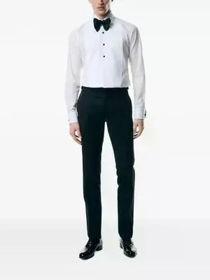TOM FORD Cocktail Voile Slim Fit Evening Shirt - White
