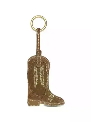 Zadig&Voltaire Tex Keyring - Brown