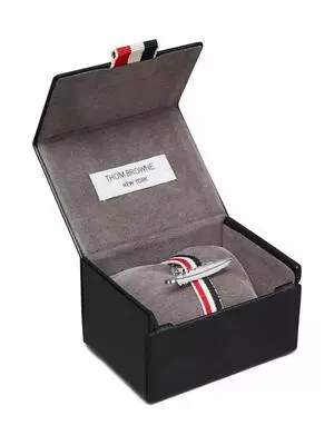 Thom Browne Feather-motif Brooch