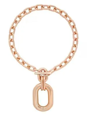 Rabanne Xl Link Necklace - Pink