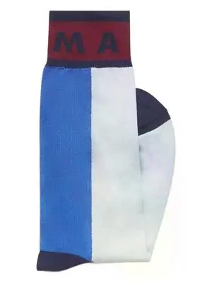 Marni Embroidered-logo Socks
