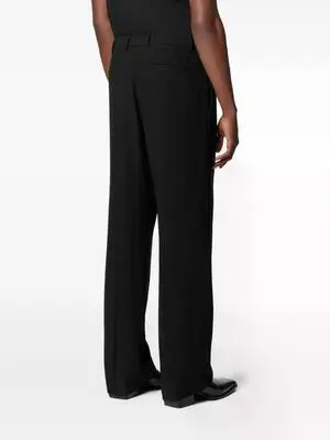 Versace Belted Tailored Trousers