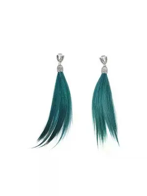 Dsquared2 Goat Skin Tassel Earrings