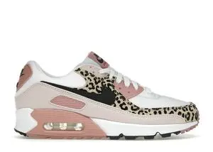 Nike Air Max 90 Leopard Print Sneakers - White/black