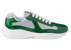 Prada America's Cup Sneakers - Green/silver