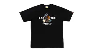 A BATHING APE X Porter Stand Milo Tee Shirt