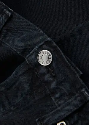 AGOLDE Low Slung Baggy Wide-leg Jeans - Black