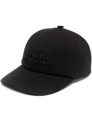 Isabel Marant Tyron Baseball Cap - Black/black
