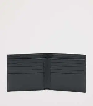Alexander McQueen Calfskin Skull Bifold Card Holder