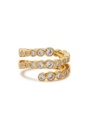 RAGBAG Odette Spiral 18kt-plated Ring - Gold