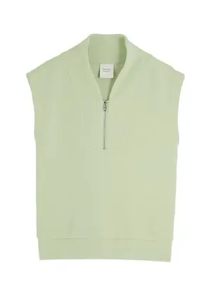 Varley Loretta Half-zip Top - Sage