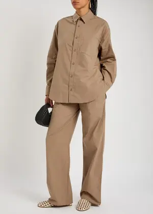 Matteau Drawcord Cotton Trousers