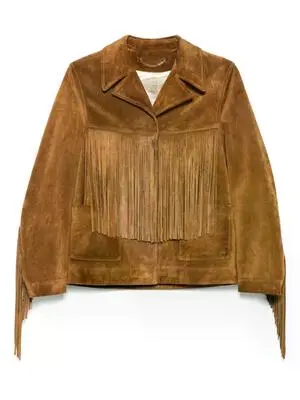 GOLDEN GOOSE Fringed Suede Jacket