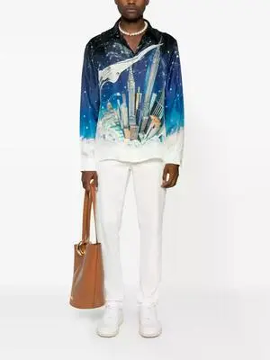 Casablanca Vol De Nuit Shirt