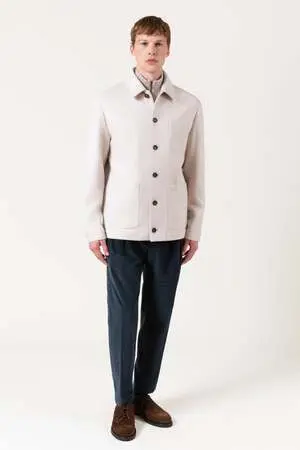 AUTORE Overshirt Borg - Beige