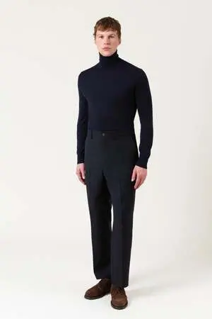 AUTORE Basquiat Lana Trousers - Blu