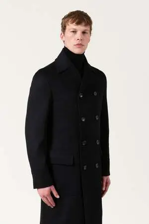 AUTORE Nicholson Wool Coat - Nero