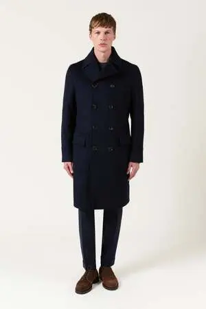 AUTORE Nicholson Wool Coat - Blu