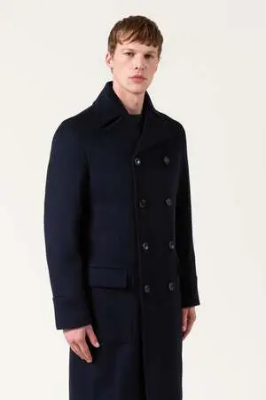 AUTORE Nicholson Wool Coat - Blu