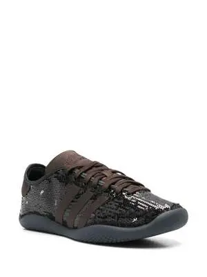WALES BONNER X ADIDAS Sequined Sneakers - Black