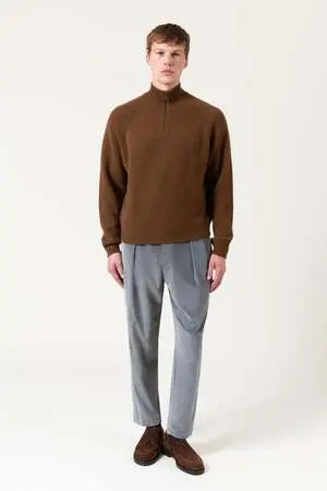 AUTORE Holden Wool And Cashmere Sweater - Marrone