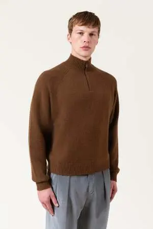 AUTORE Holden Wool And Cashmere Sweater - Marrone