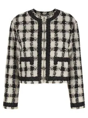 MOSCHINO Printed Short Jacket
