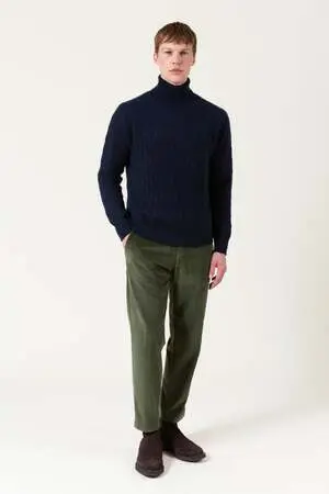 AUTORE Curtis Turtleneck Sweater - Blu Notte